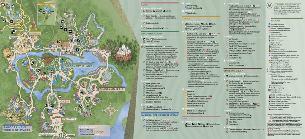 Disney World Maps - with Magic Kingdom map