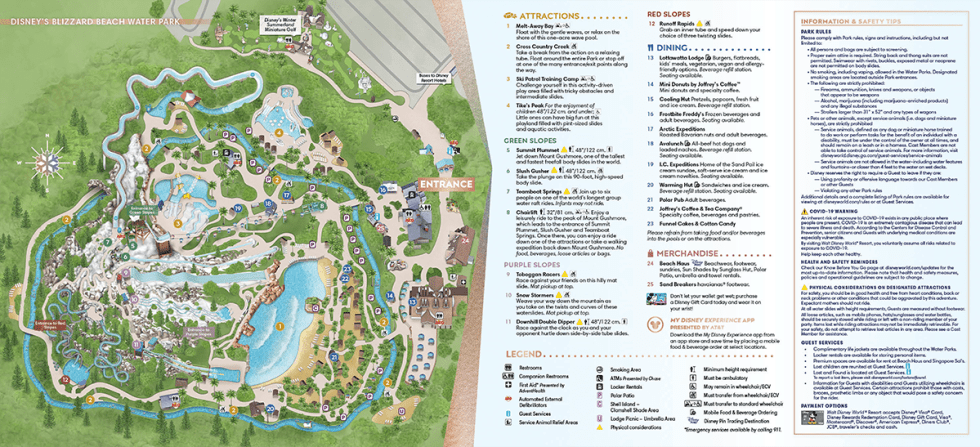 Disney World Maps - with Magic Kingdom map