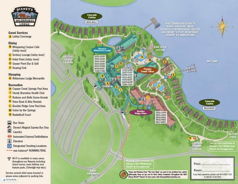 Disney World Maps - with Magic Kingdom map