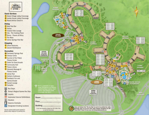 Disney World Maps - with Magic Kingdom map