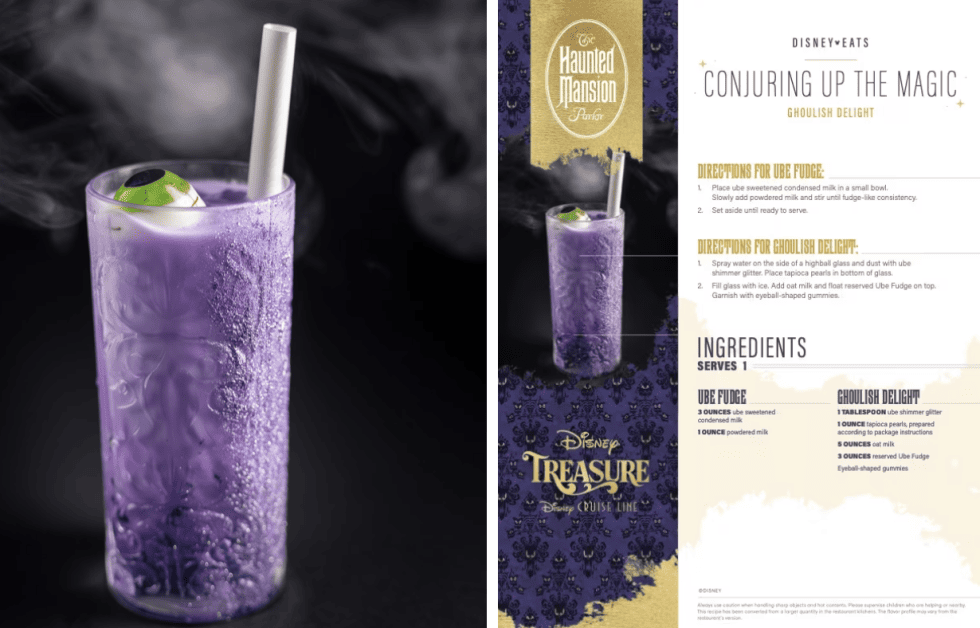 Haunted Mansion Bar on Disney Cruise Line